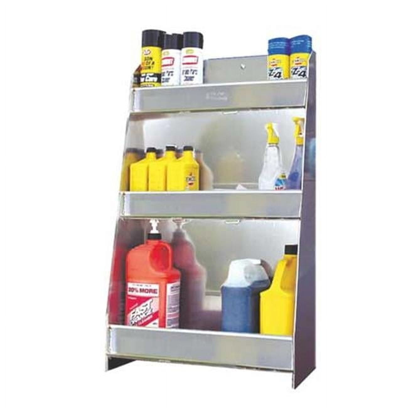 Pit Pal 22in. Combo Storage Trailer Cabinet - Silver - 22in.W x 36in.H ...