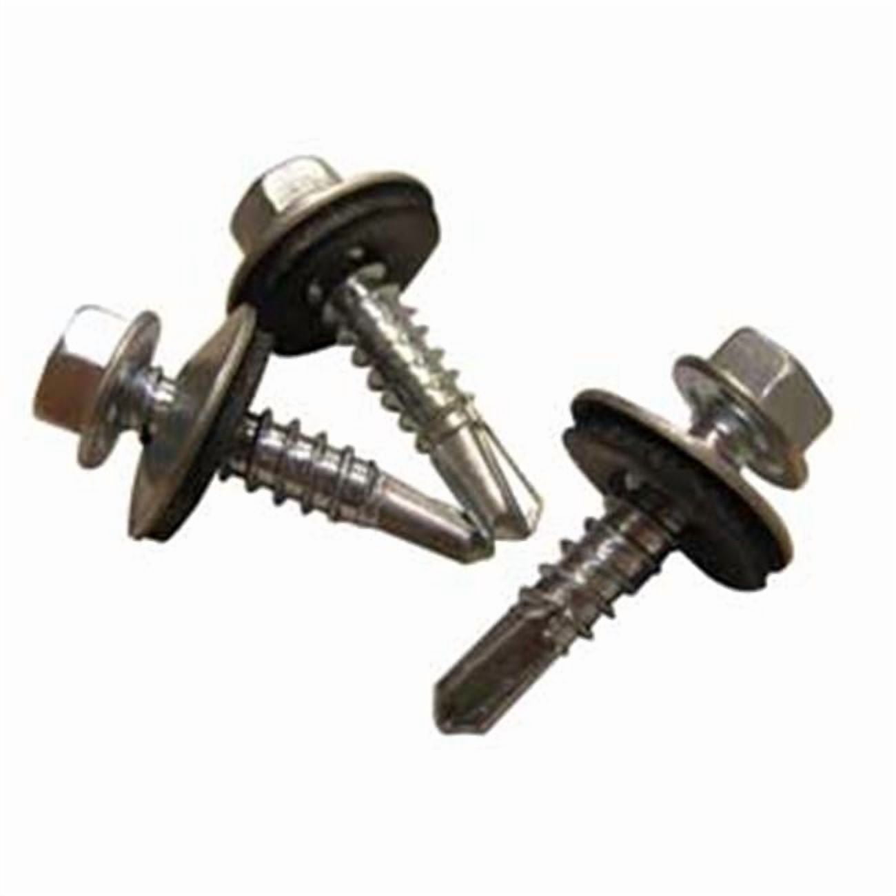 Pit Pal SCR 1 in Hex Head Self Tapping Screws - Walmart.com
