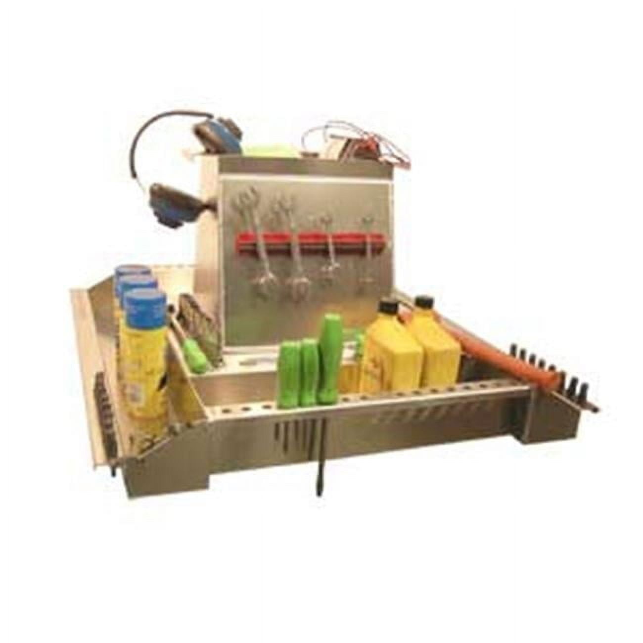 Pit Pal Super Tool Tray - 31.5in.W x 16.5in.H x 33.5in.D - Red ...