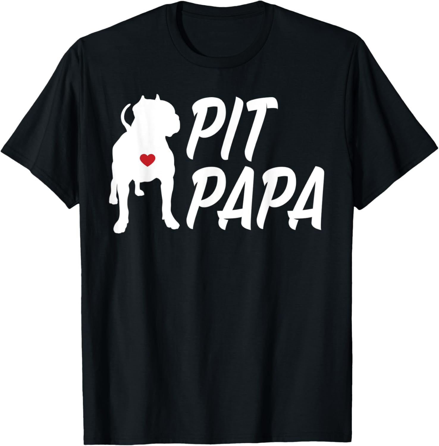 Pit Papa For Pitbull Dog Owners And Pitbull Enthusiasts T-Shirt ...