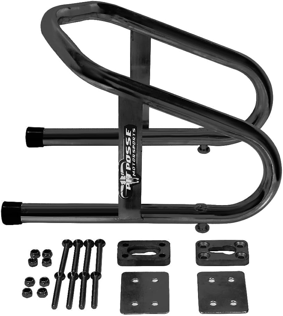 Pit Posse 11017BK (6.5" Inches Wide) - Motorcycle Universal Removable ...