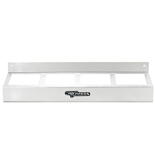 Pit Posse 305 Four Quart Oil Can Rack Holder 23" Caddy Wall Hanger ...