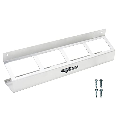 Pit Posse 305 Four Quart Oil Can Rack Holder 23" Caddy Wall Hanger ...