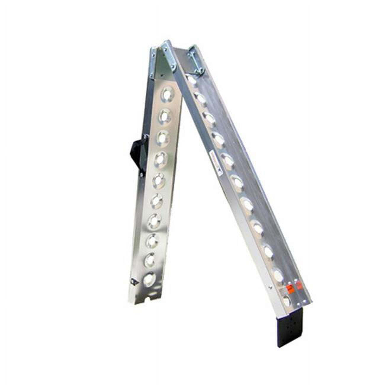 Pit Posse Folding V Ramp, 400 lbs Capacity, 7 ft x 6 in, Aluminum ...