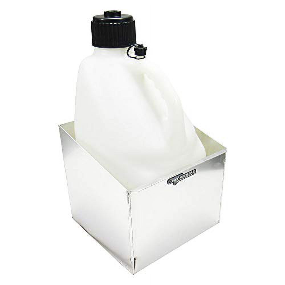 Pit Posse 429 Single Utility Fuel Jug Rack Holder Wall Hanger Aluminum ...