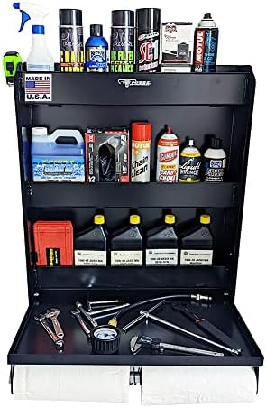 Pit Posse 445BK Trailer Door Cabinet Organizer Senior Work Station ...