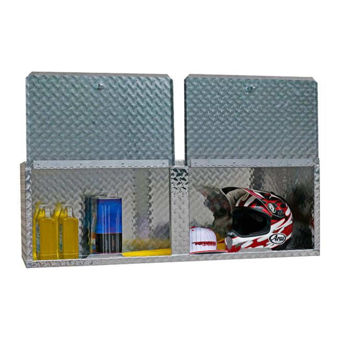 Pit Posse 48 in. Overhead Cabinet, Silver - Walmart.com