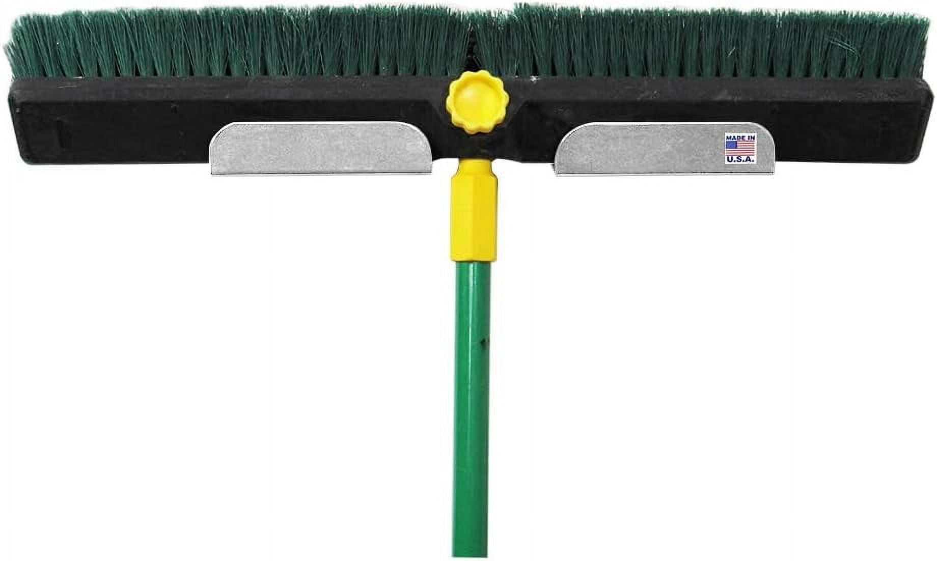 Pit Posse 607 Push Broom Hanger Rack Holder Aluminum Trailer Organizer ...