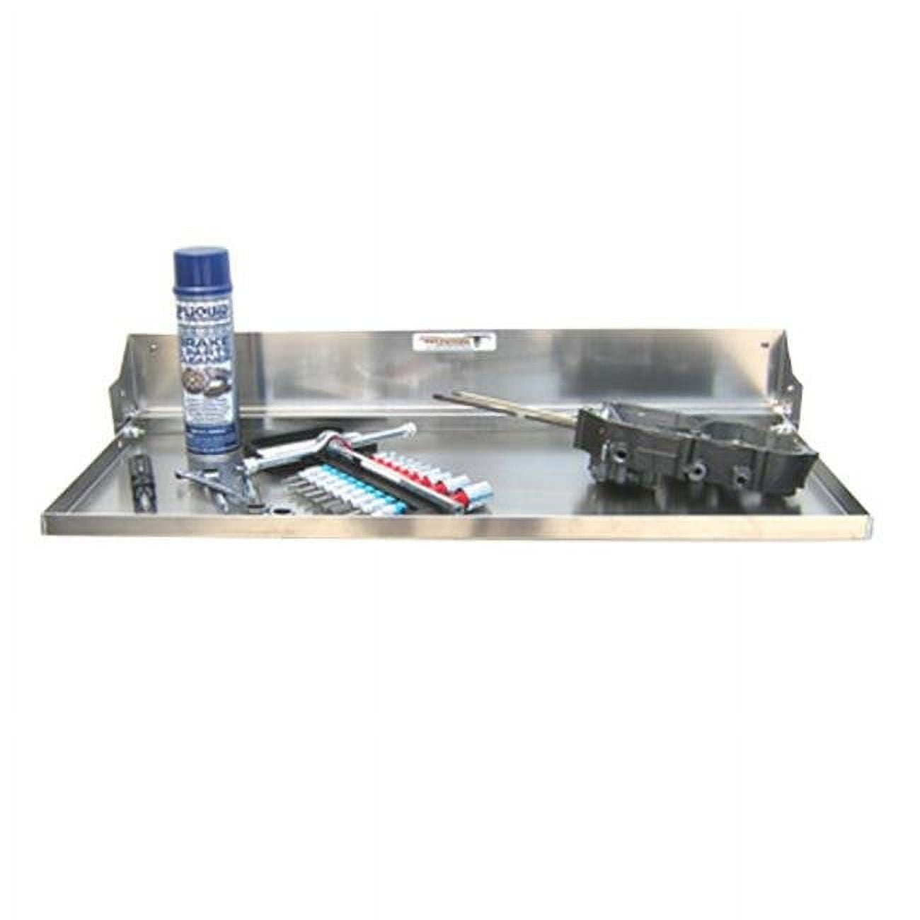 Pit Posse 610 32 in. Flip Out Work Tray, Silver - Walmart.com
