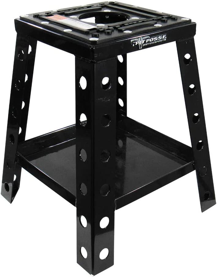 Pit Posse PP145BK Motorcycle Stand Dirt Bike Off-Road Universal fits Motocross Bike - Includes ...