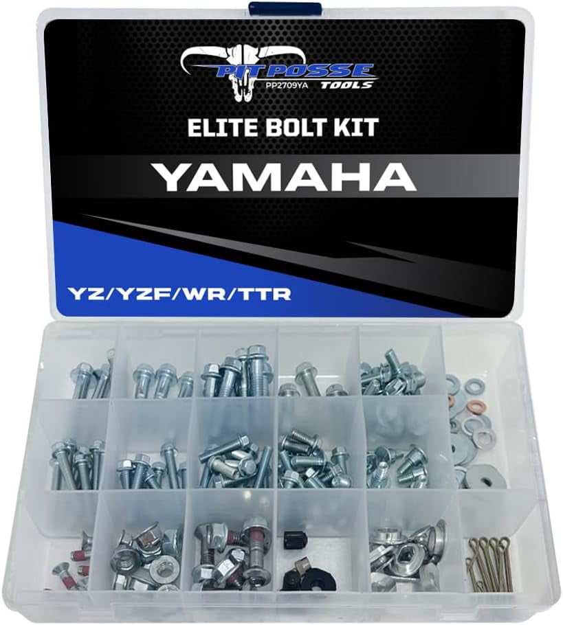 Pit Posse PP2709YA Pro Bolt Bolts Metric Assortment Motorcycle Kit 210 ...