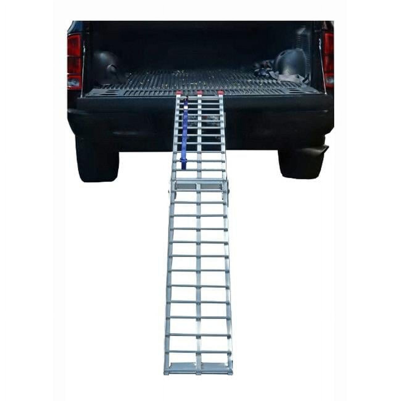 Pit Posse PP2755 750 lbs Folding Arched Ramp, 7 ft. 4 in. x 11 in ...
