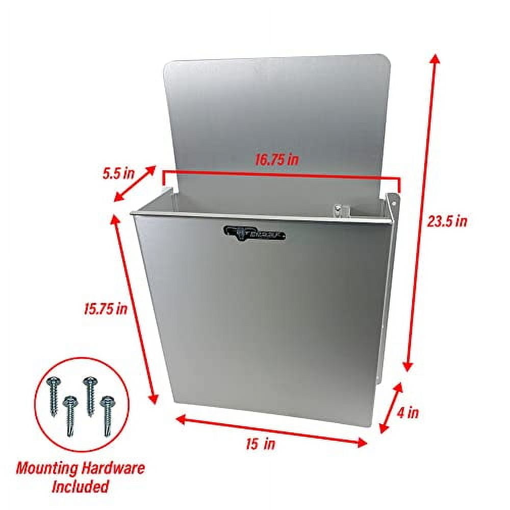 Pit Posse PP3351 Aluminum Wall Mount Floor Jack Holder Pouch Stabilizer ...