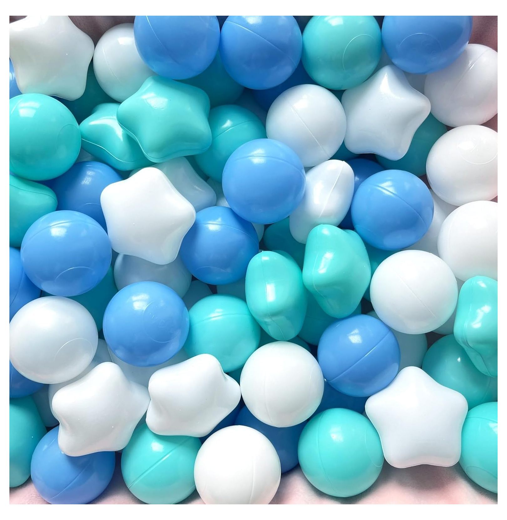 Pit Star 1000 Pit , Colorful Blue for Pit for Kids Dogs Pet, Plastic ...