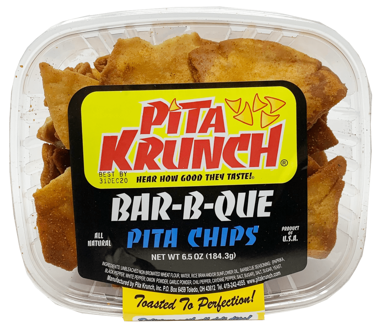 Pita Krunch BBQ Pita Chips 6.5oz. - Walmart.com
