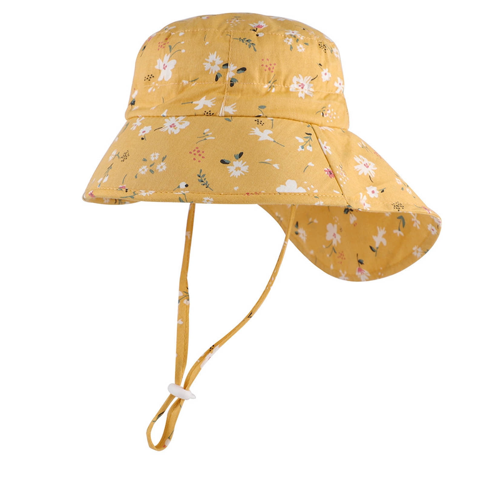 Pitauce Kids Adjustable Outdoor Sun Hats with Wide Brim, UV Protection ...