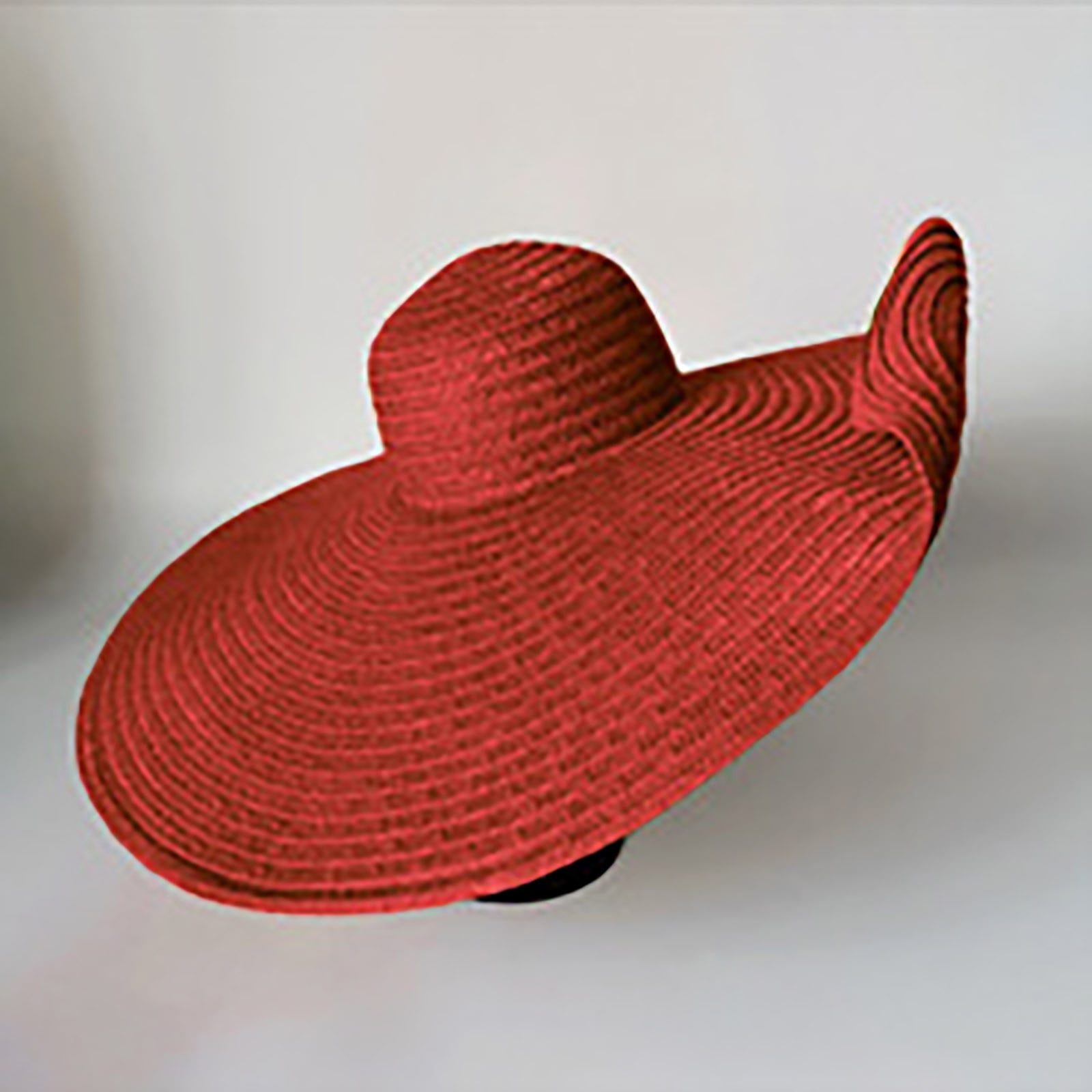 Pitauce Oversized Beach Straw Hat for Women, Large Wide Brim Visor Hats ...