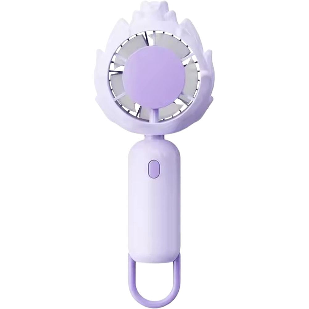 Pitaya Hand-Held Fan, Three-Speed Wind Power, Low Decibel Portable USB ...
