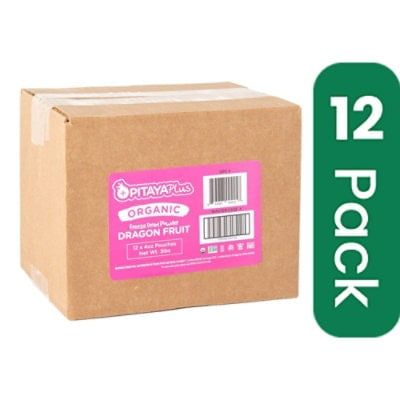 Pitaya Plus Organic Freeze-Dried Dragon Fruit Powder - 4 Ounce (Pack of ...