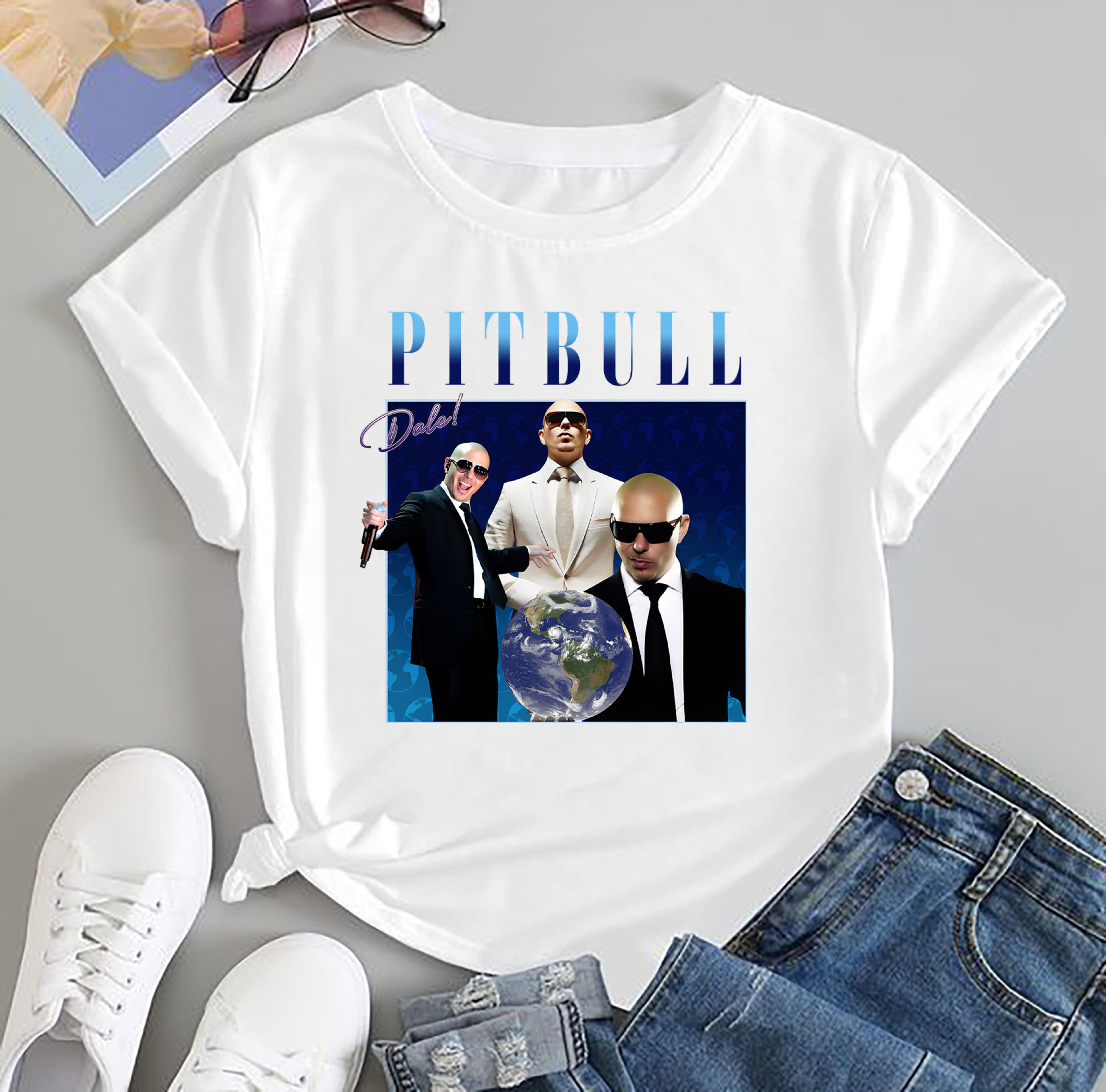 Pitbull Bootleg Shirt, Pitbull 90S Vintage T-Shirt, Pitbull Party After ...