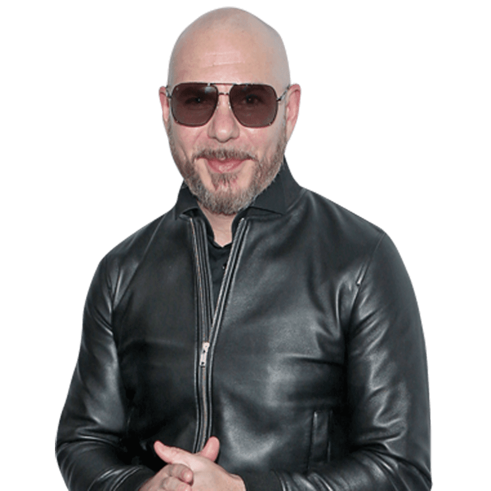 Pitbull (Leather Jacket) Half Body Buddy Cutout - Walmart.com