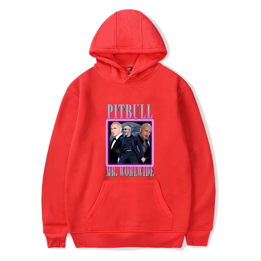 Pitbull Merch Hoodies Casuals Winter For Men Women Long Sleeve ...