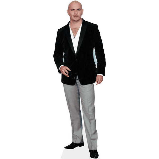 Christmas Special: Celebrity Cutouts Pitbull Mini Cardboard Standee ...