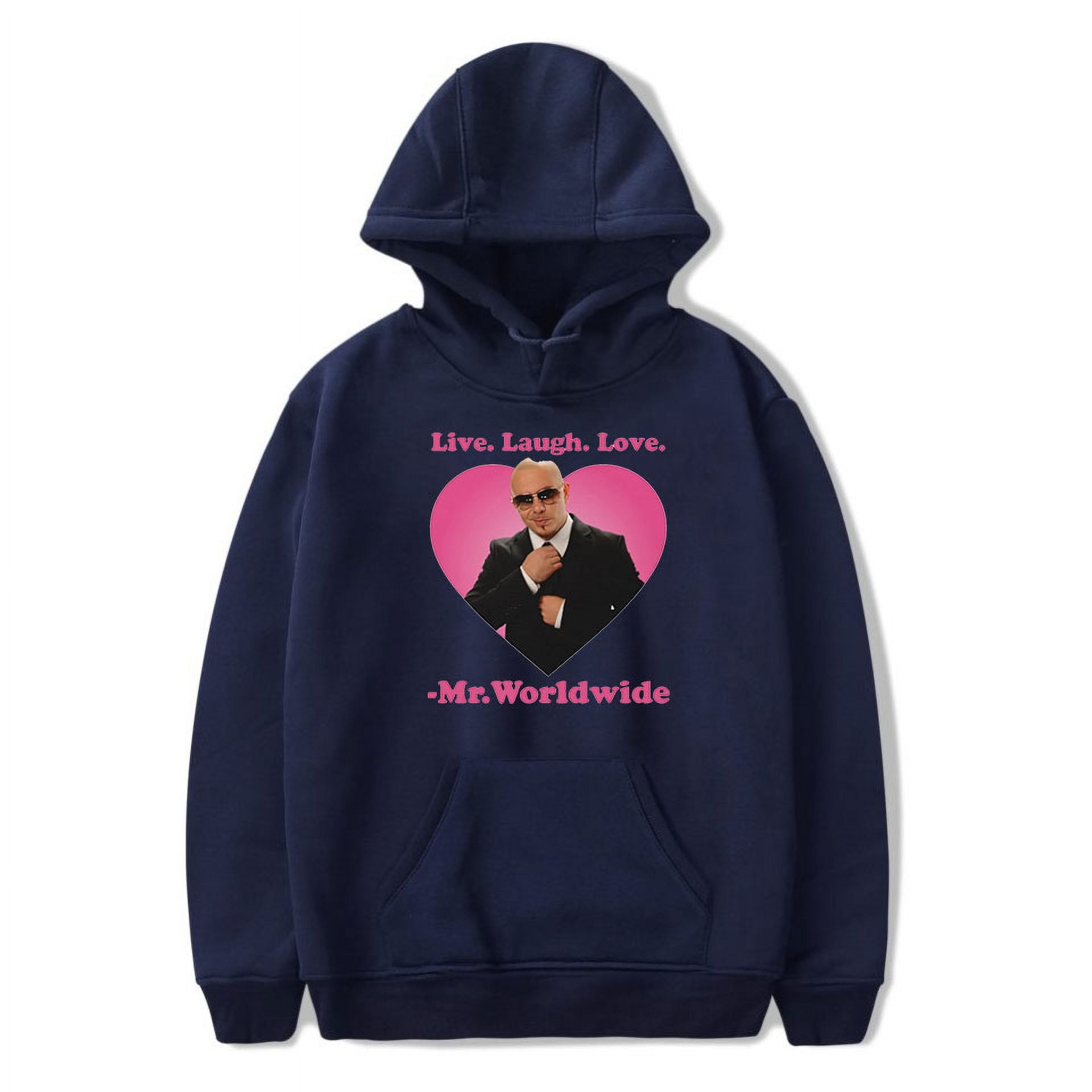 Pitbull Mr.Worldwide Hoodies Rap Merch Fashion Winter For Men Women ...
