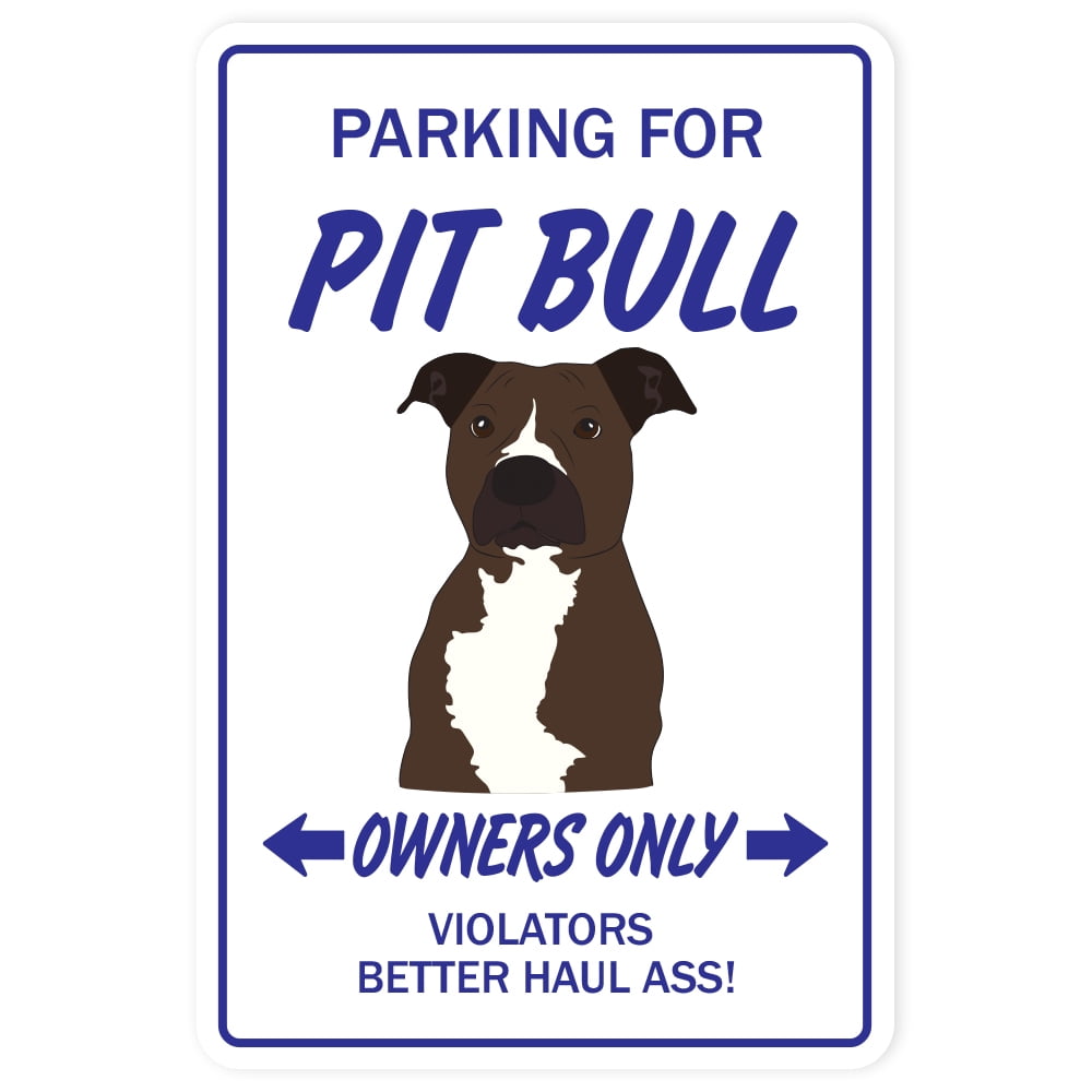 Pitbull Security [3 Pack] of Vinyl Decal Stickers | Indoor/Outdoor ...