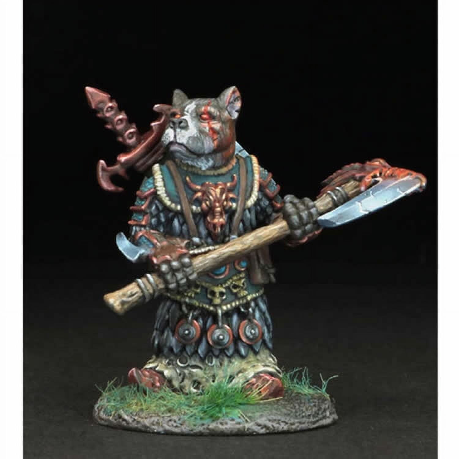 Pitbull Warrior With Battle Axe Miniature Critter Kingdoms Dark Sword ...