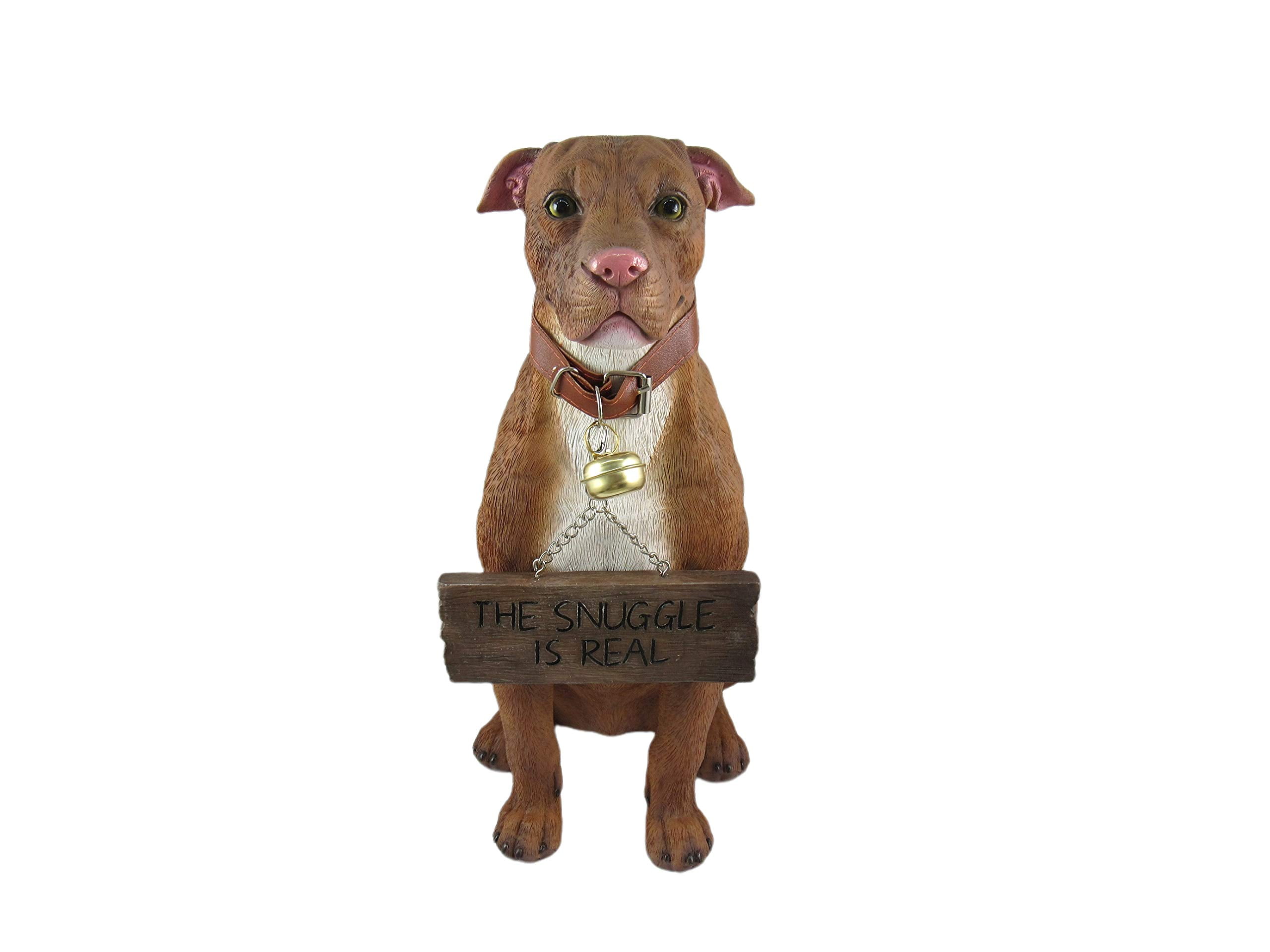 Pitbull dog Figurine. Perfect for home Decor. (Bully patrol) - Walmart.com