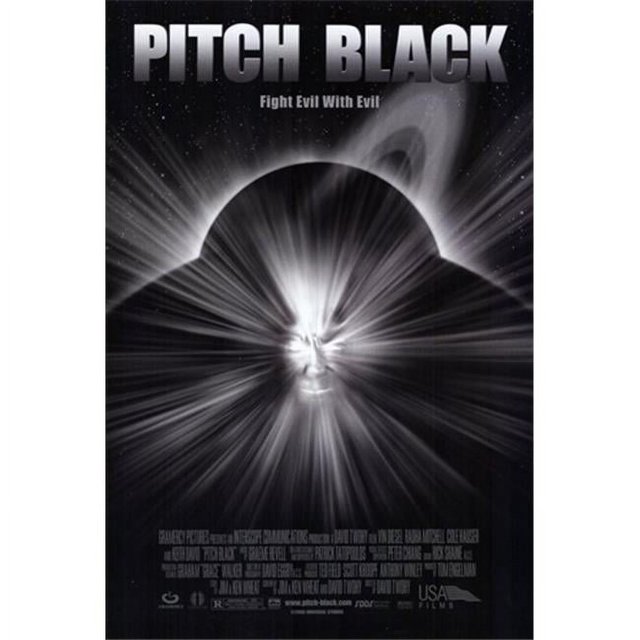 Pitch Black Movie Poster - 11 x 17 in. - Walmart.com