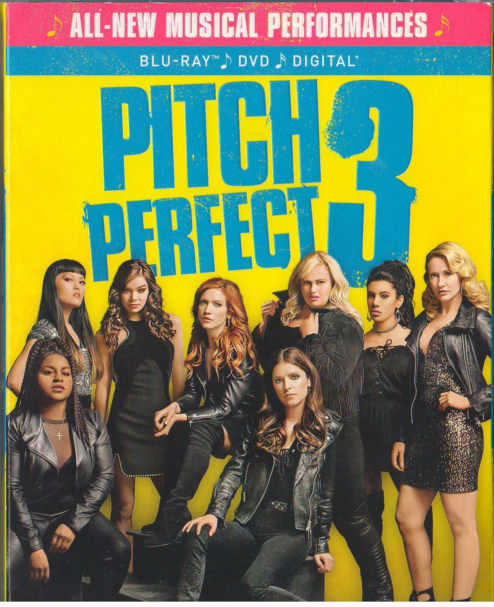 Universal Studios, Pitch Perfect 3 Blu-ray DVD, Two-Disc Set, Comedy ...