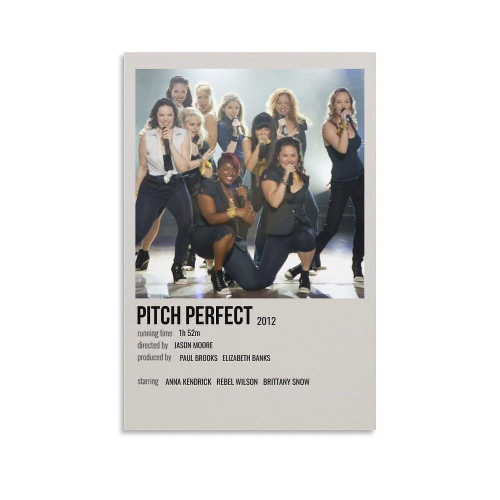 Pitch Perfect Movie Poster Picture Print Wall Art Poster Painting ...