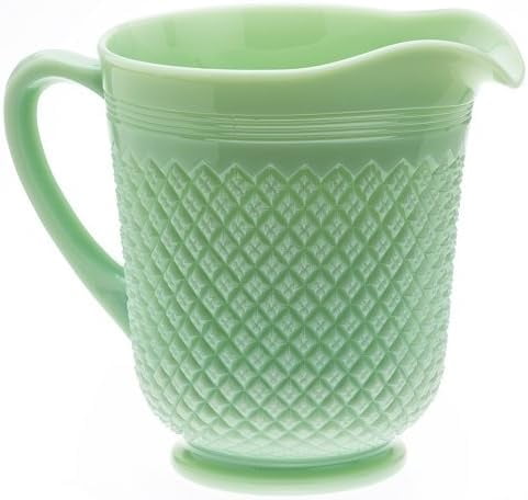 Pitcher - Addison Pattern - Mosser Glass - American Made (Jade ...