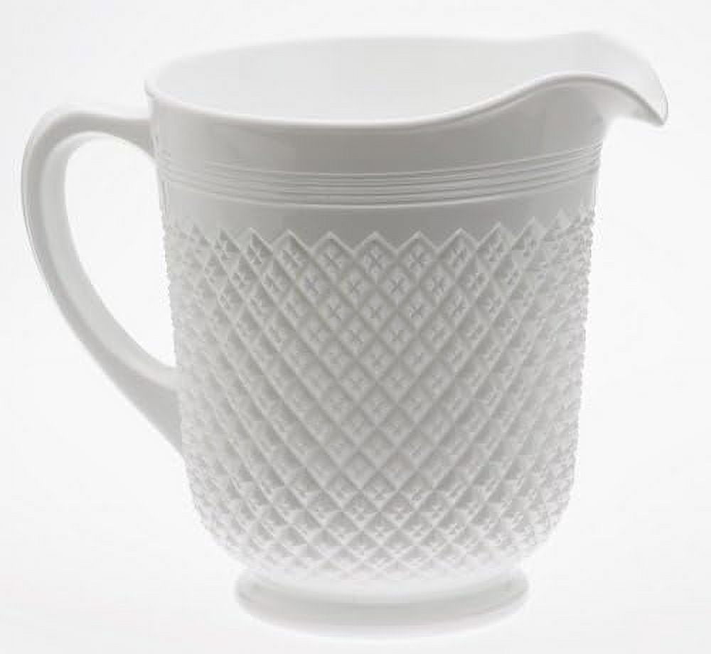 Pitcher - Addison Pattern - Mosser Glass - American Made (Milk ...