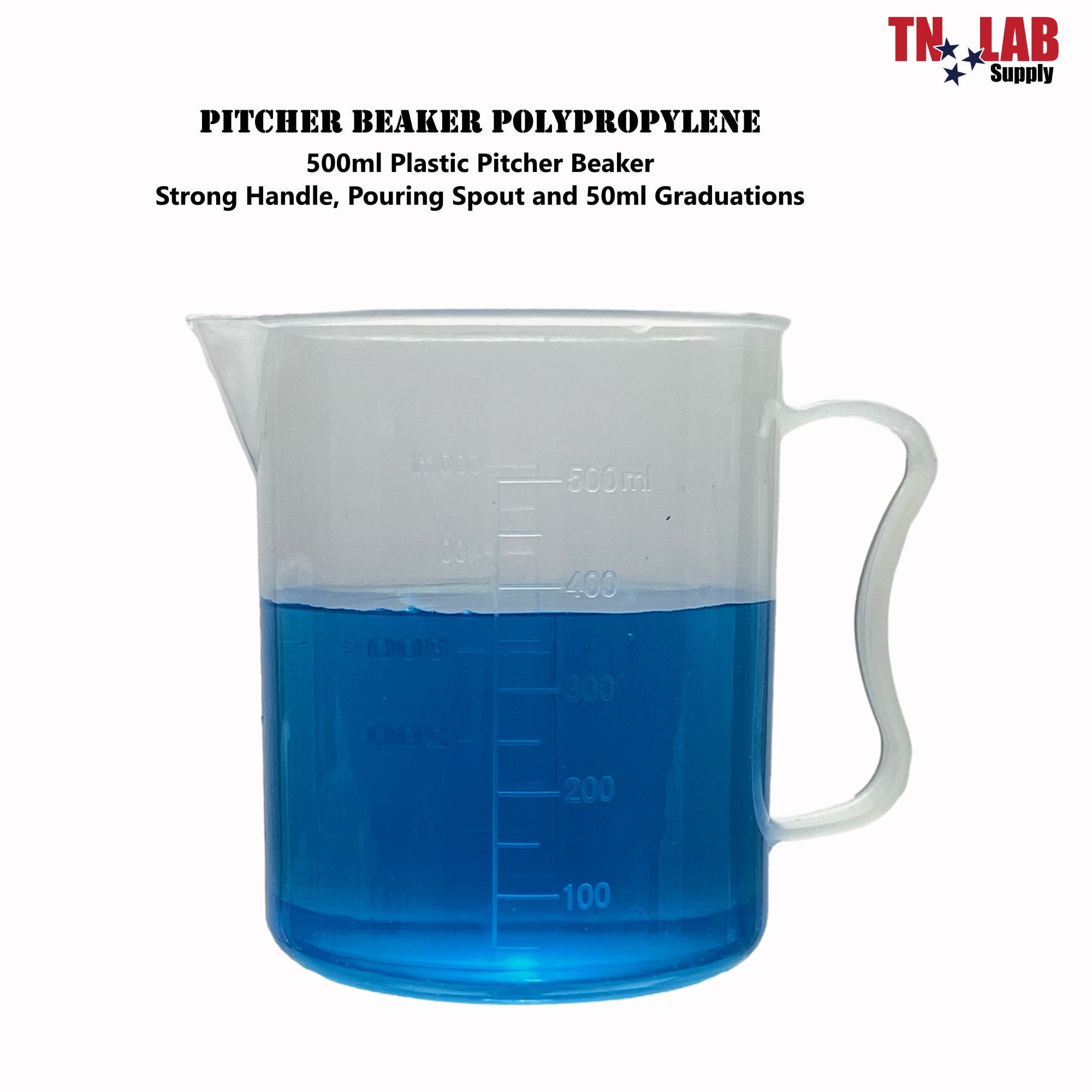 Pitcher Beaker Polypropylene Plastic Family - Walmart.com