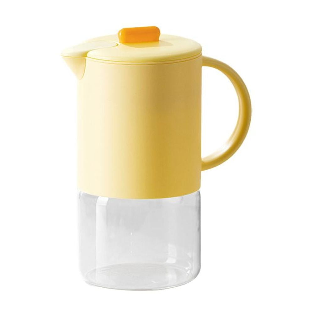 Pitcher, Borosilicate Glass Pitcher with Lid, High Temperature ...