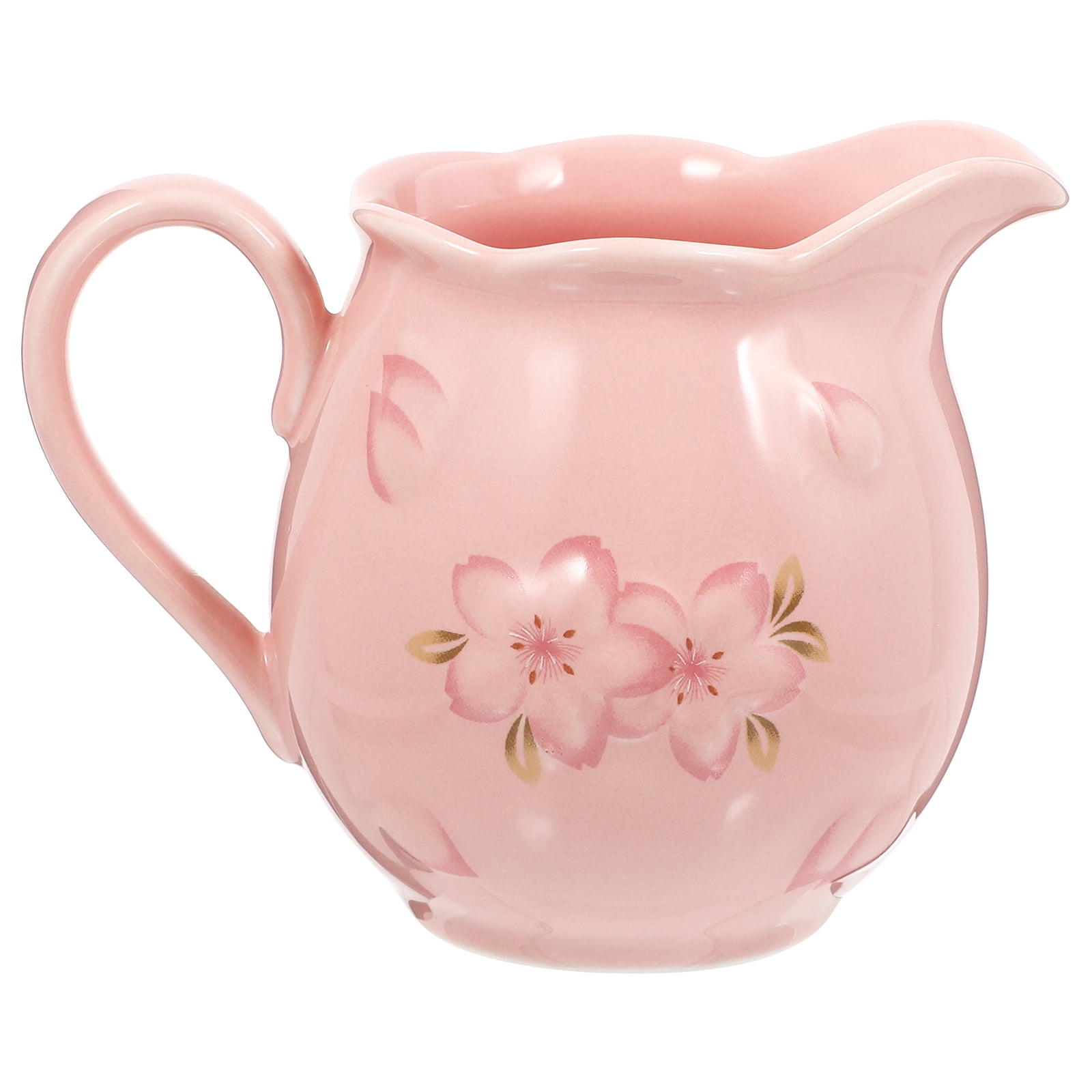 Pitcher Creamer Milk Sauce Ceramic Gravy Jug Coffee Mini Boat Pourer ...