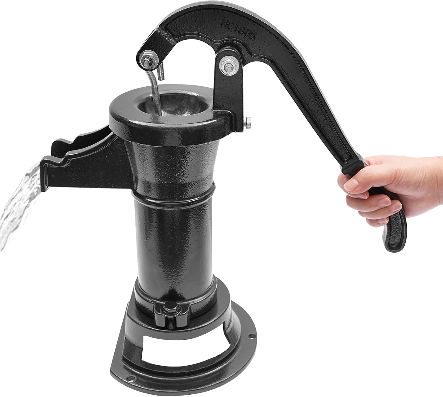 Pitcher Pump for Well, Antique Water Pump Hand Well Pump Kit with ...