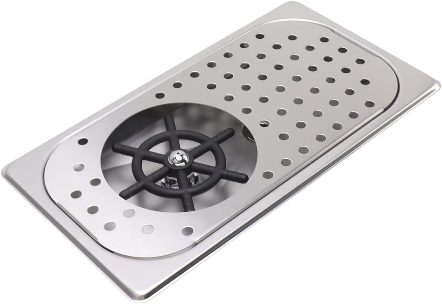 Pitcher Rinser, Stainless Steel Countertop Cup Washer Spray Rinser ...