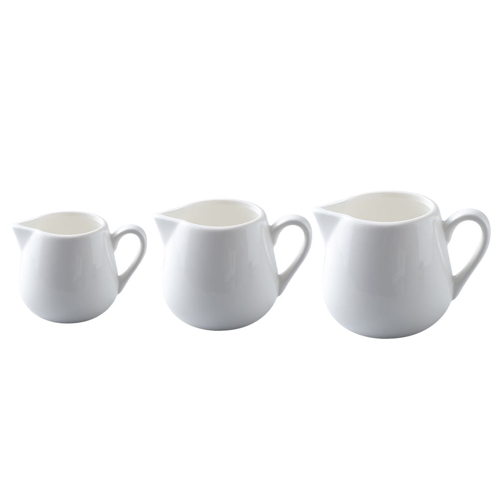 Pitcher Sauce Creamer Pourer Porcelain Kitchen Ceramic Gravy Jug Cream ...