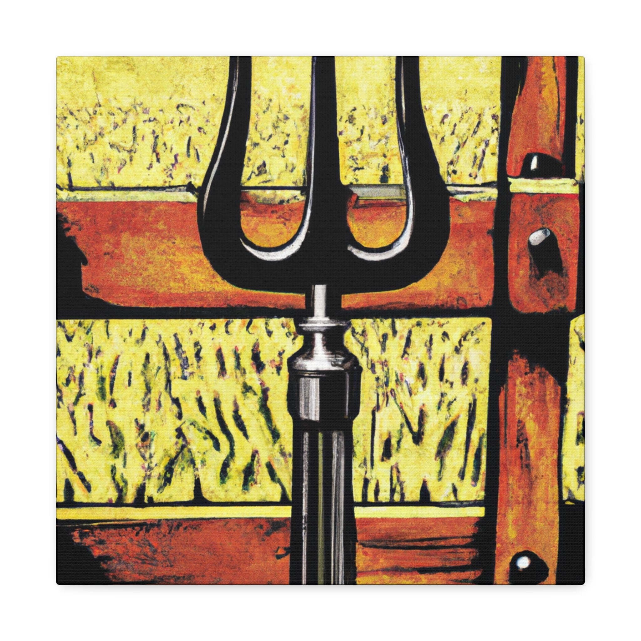 Pitchfork in Steampunk - Canvas - Walmart.com