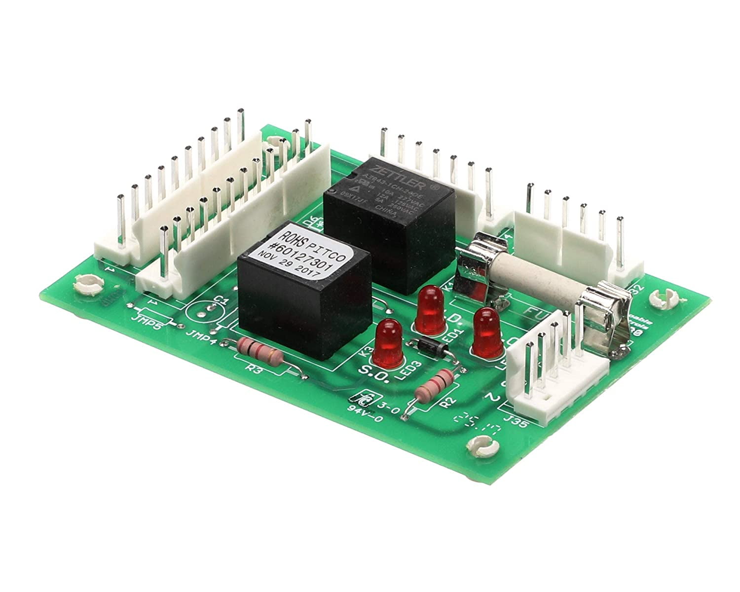 Pitco 60127301-CL Contl,Relay Board 24V Class 2 - Walmart.com