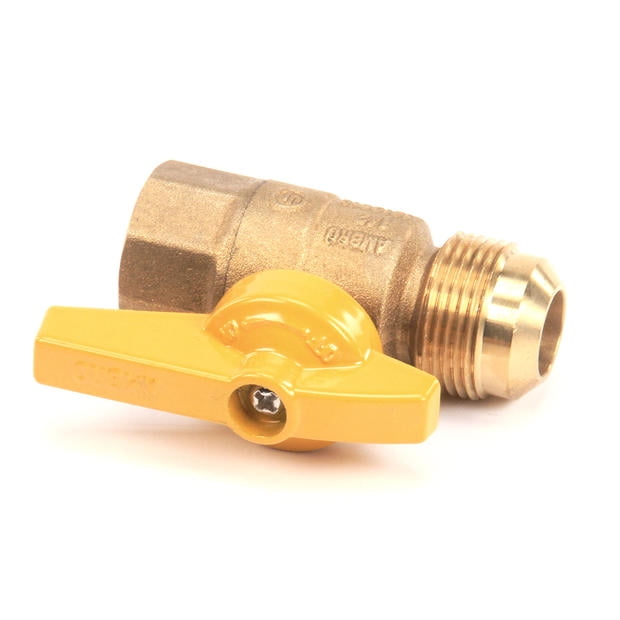 Pitco 60128101 Gas Supply Valve On/Off Brass - (Oem Part) - Walmart.com