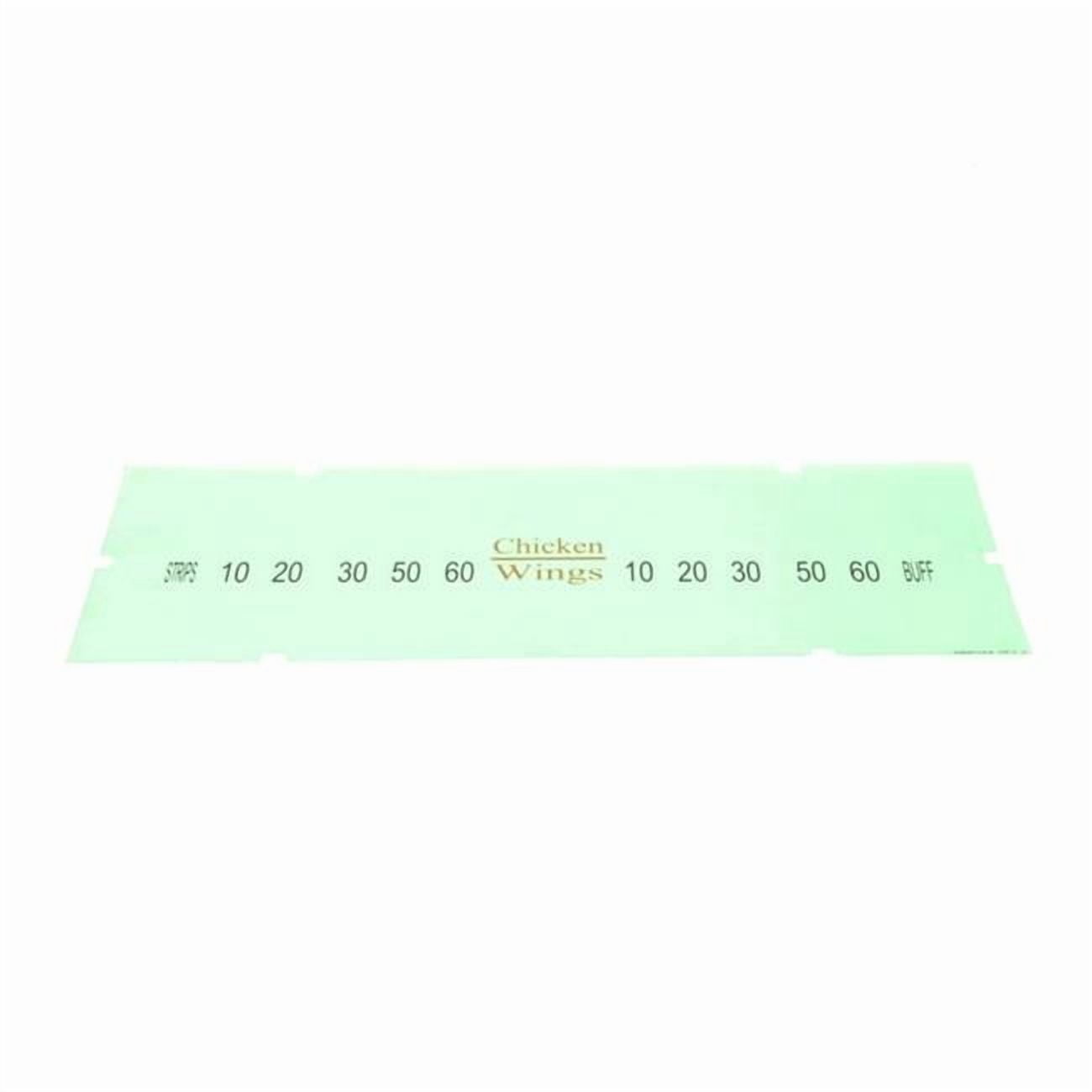 Pitco A6085504 Label & Overlay - Hooters, Chicken Wings - Walmart.com