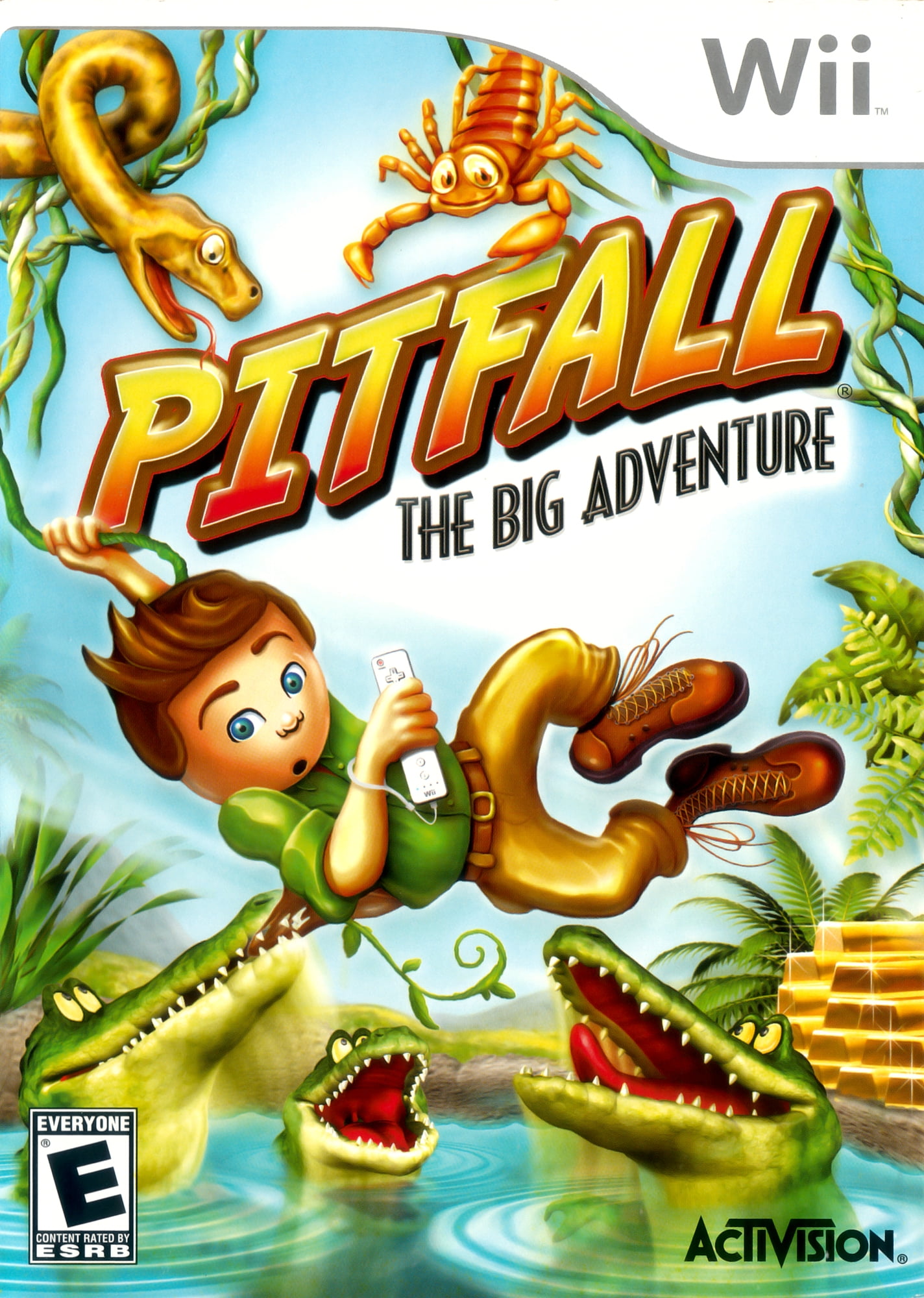 Activision Pitfall: The Big Adventure - Action/Adventure Game for Wii ...