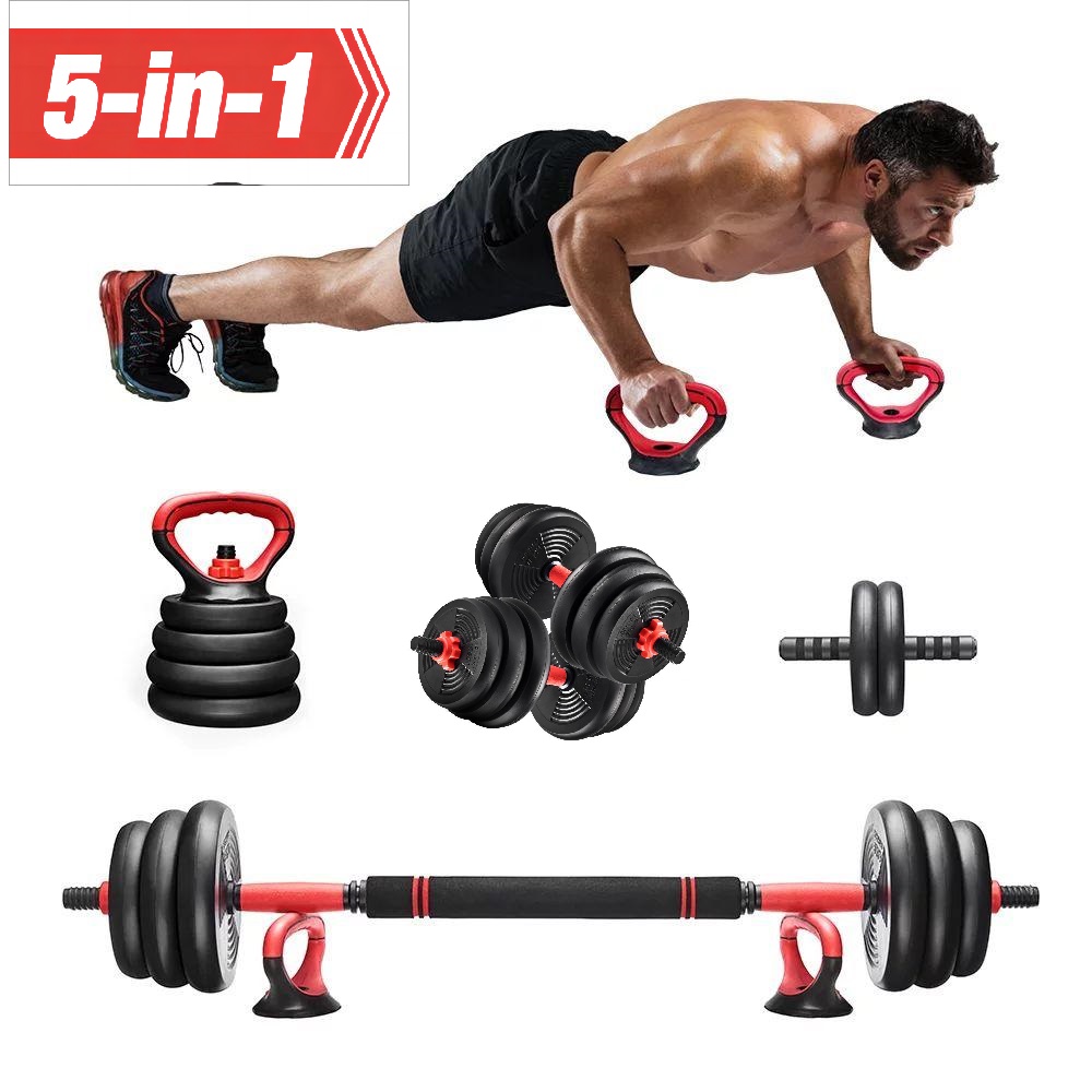 CAP Barbell 25 lb Adjustable Dumbbell Set, Quick Select Adjustability ...