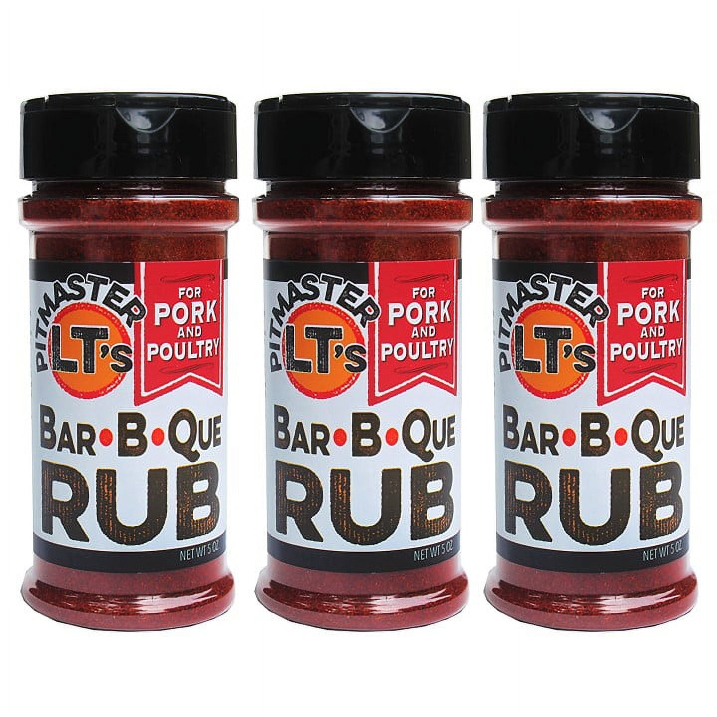 Pitmaster LT's Pork & Poultry Rub (3 Pack) - Walmart.com