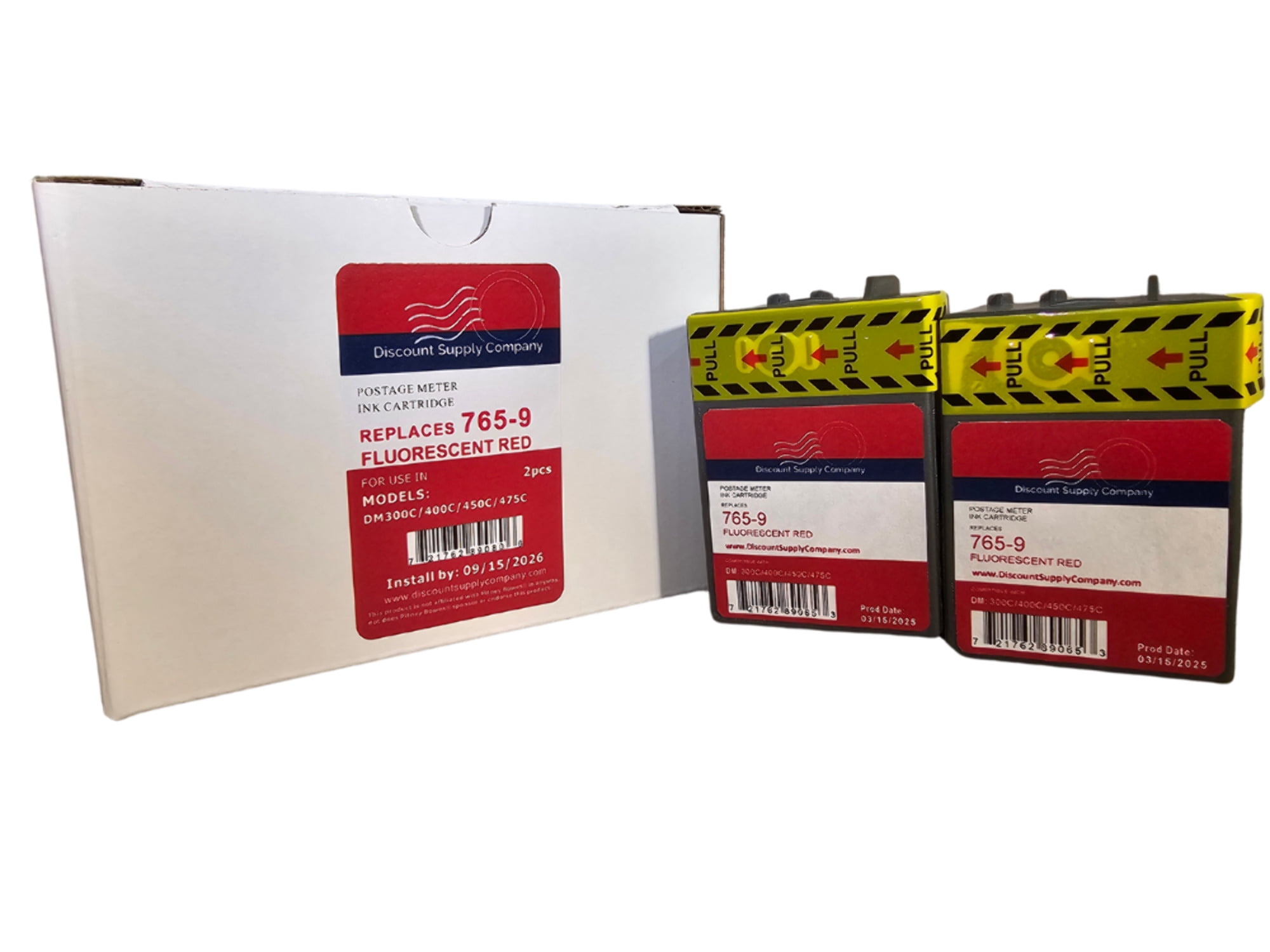 Pitney Bowes 765-9 Compatible 2-Pack for DM300c, DM400c, DM450c Postage ...